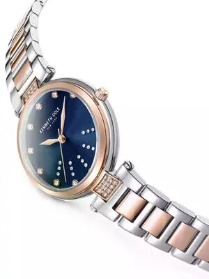 KENNETH COLE Crystal-embellished Sunray 32mm Watch