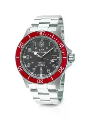 GLYCINE Combat Sub 42mm Watch - Black
