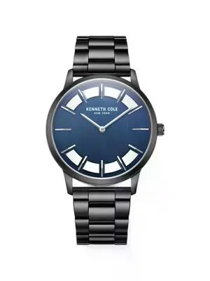KENNETH COLE Classic Link-bracelet 42mm Watch - Blue