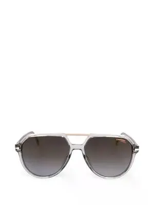 Carrera Eyewear Pilot-frame Double-bridge Sunglasses - Grey