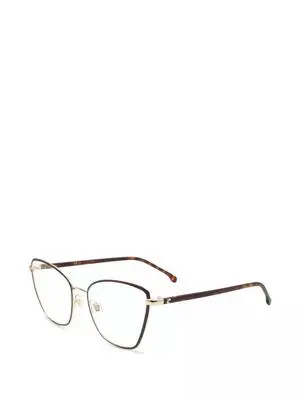 Carrera Eyewear Geometric Frame Eyeglasses - Brown