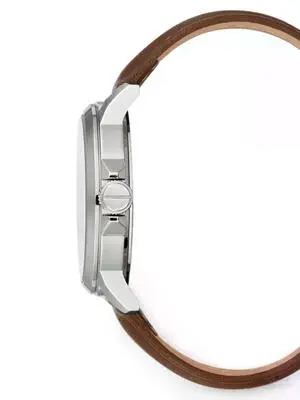 KENNETH COLE Leather-strap 43.5mm Watch