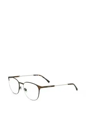 Lacoste Round-frame Glasses - Brown