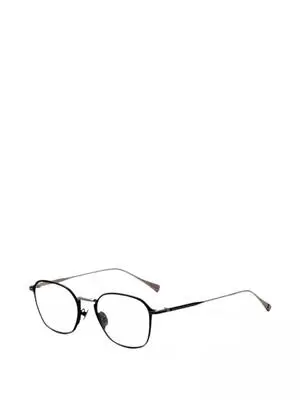 John Varvatos Geometric-frame Glasses - Black