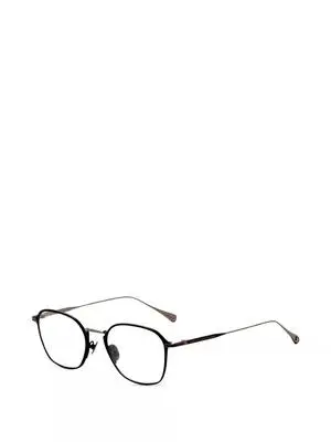 John Varvatos Geometric-frame Glasses - Black