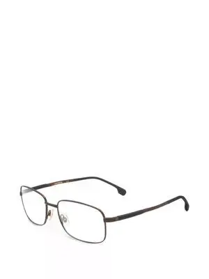 Carrera Eyewear Carrera Rectangle Frame Eyeglasses Brown