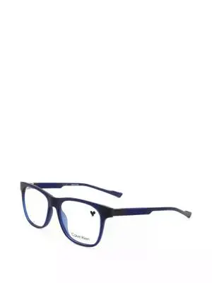 Calvin Klein Square-frame Glasses - Blue