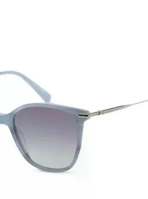 Longchamp Marble-effect Cat-eye Sunglasses