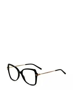 Carolina Herrera Geometric Frame Eyeglasses - Black