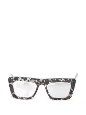 Thom Browne Tortoiseshell-effect Square-frame Glasses - Black