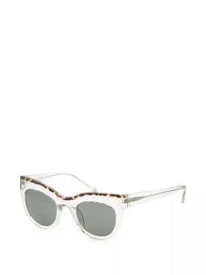 TURA Kate Young Cat-eye Sunglasses - Neutrals