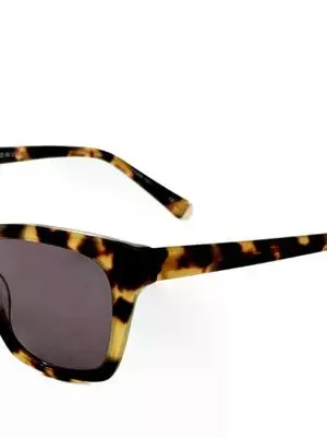 TURA X Kate Young Janine Square-frame Sunglasses