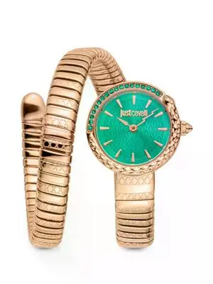 Just Cavalli Cerchio Snake 22mm Watch
