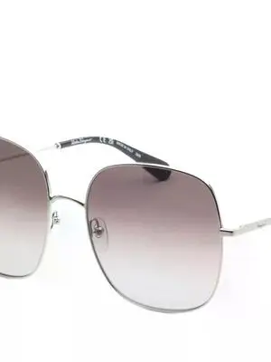 FERRAGAMO Oversized Square Frame Sunglasses