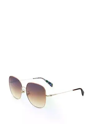 Kate Spade New York Charli Square-frame Sunglasses - Gold