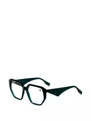 Karl Lagerfeld Geometric-frame Glasses - Blue