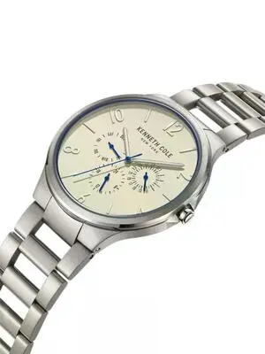 KENNETH COLE Link Bracelet 44mm Watch - Neutrals