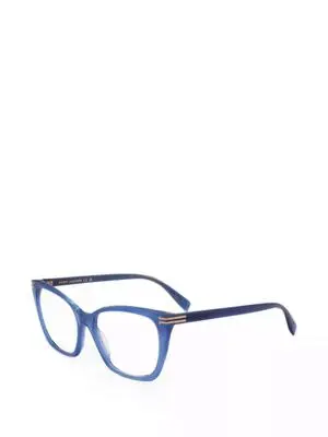 Marc Jacobs Runway Cat-eye Frame Glasses - Blue