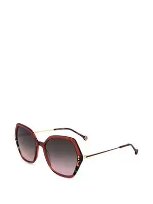 Carolina Herrera Geometric-frame Sunglasses