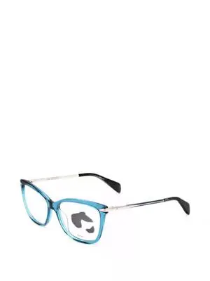 Rag & Bone Cat-eye Frame Glasses - Blue