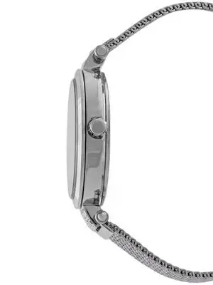KENNETH COLE Crystal-embellished Mesh-bracelet 34mm Watch