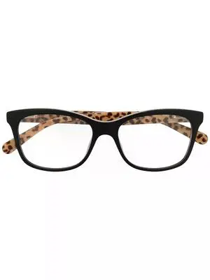 Moschino Square-framed Glasses - Black