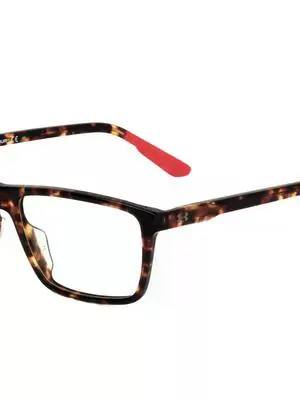 Under Armour Tortoiseshell Rectangle Frame Eyeglasses