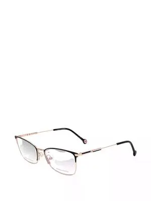 Carolina Herrera Rectangle-frame Glasses - Black