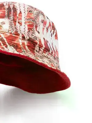 Amiri Logo Embroidered Reversible Bucket Hat