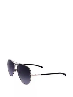 Fossil Double-bridge Pilot-frame Sunglasses - Gold