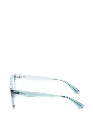 Longchamp Transparent Cat-eye Glasses - Blue