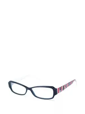 Alexander McQueen Geometric-frame Glasses - Black