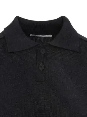 Studio Nicholson Sark Long-sleeve Knitted Polo Shirt