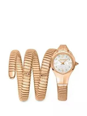 Just Cavalli Snake 22mm Watch - Silver