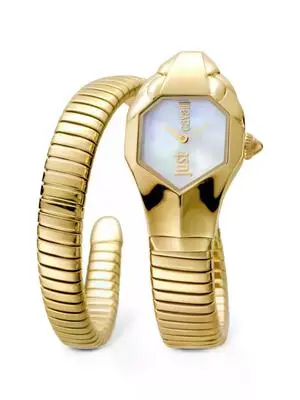 Just Cavalli Glam Dna 22mm Watch - Silver