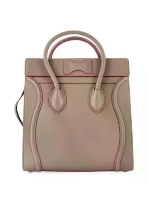 Celine Luggage Bag Smooth Leather Mini Tote Bag