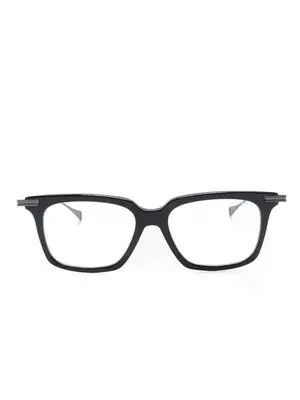 Dita Dlx425 Square-frame Glasses - Silver