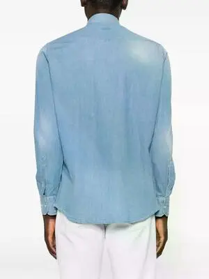 SARTORIO NAPOLI Western-yoke Faded Shirt