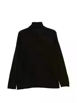 Alpha Studio Roll-neck Drop-shoulder Knit