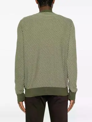 BOSS Textured-knit Wool Sweater