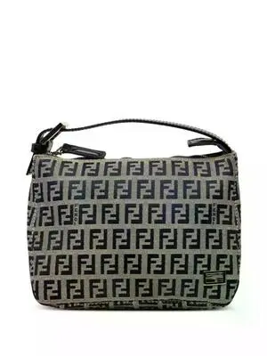 Fendi Zucchino Canvas Handbag