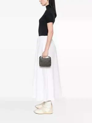 Fendi Zucchino Canvas Handbag