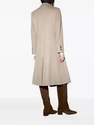 Liviana Conti Double-breasted Peak-lapels Coat