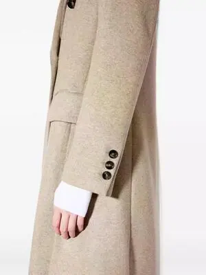 Liviana Conti Double-breasted Peak-lapels Coat