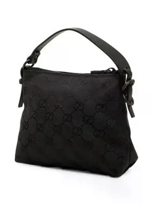 Gucci 2000-2015 Gg Canvas Handbag - Black