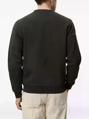 LES DEUX Logo-embroidered Crew-neck Sweatshirt