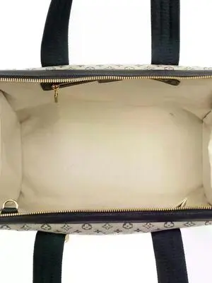 LOUIS VUITTON Monogram Mini Lin Josephine Gm Handbag - Grey