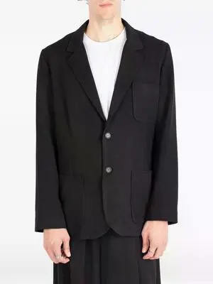 SOCIETE ANONYME Granpa Notch-lapel Cotton Blazer
