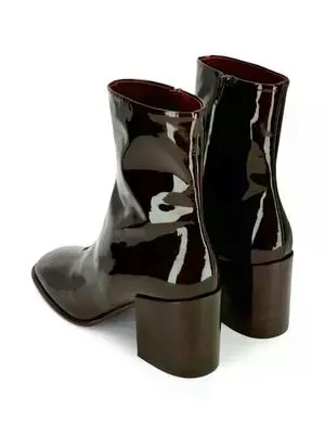Dries Van Noten Heeled Leather Boots