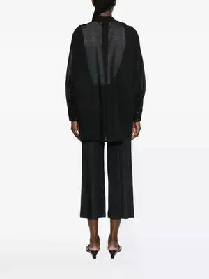 Issey Miyake Panelled Long-sleeve Shirt
